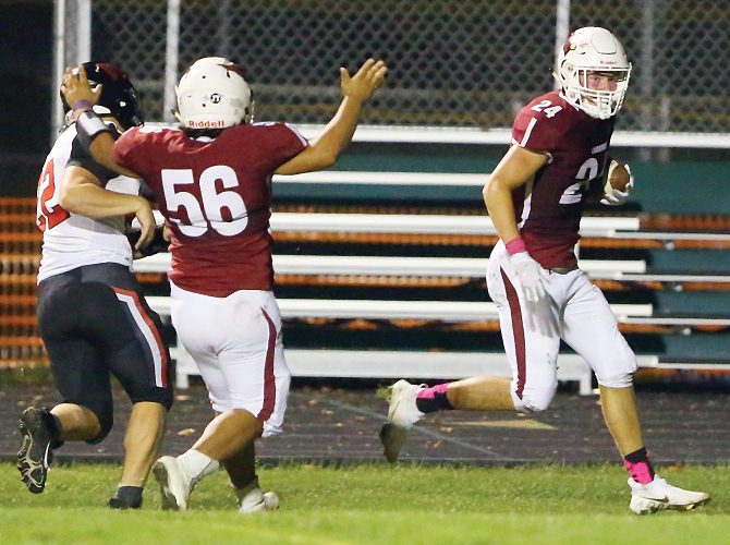 No. 2 Cardinals quiet Trojans in football tilt | News, Sports, Jobs ...